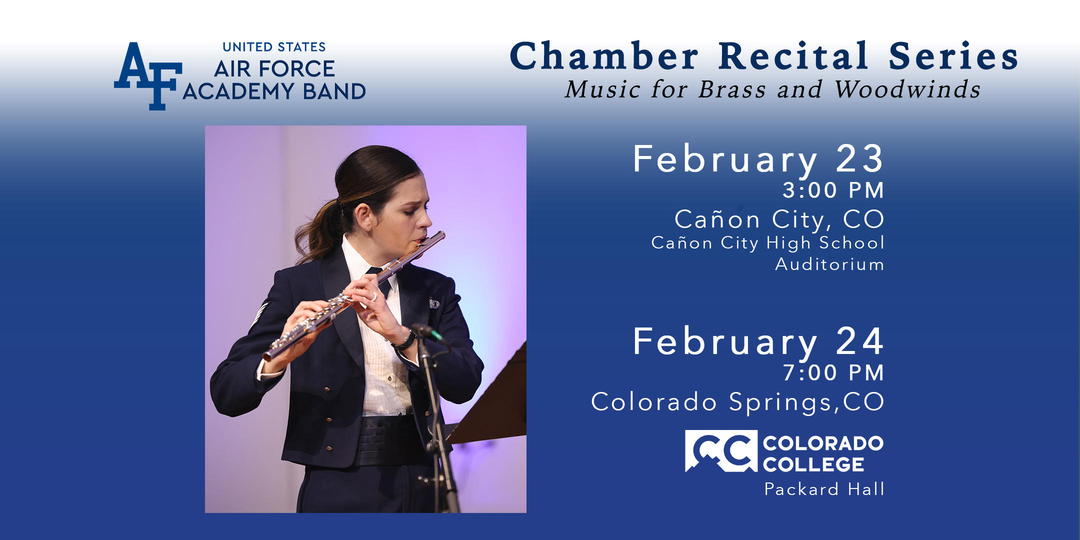 The United States Air Force Academy Band, Colorado Springs, CO